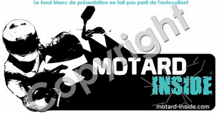 Autocollant moto : stickers, adhésifs, autocollants Motard-Inside